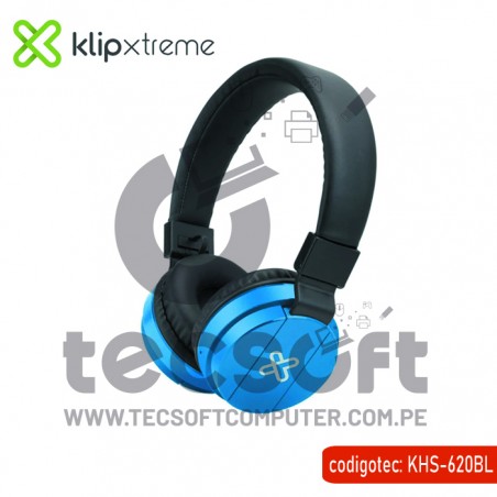Audifonos Bluetooth Klip Xtreme Fury Khs-620Bl Azul