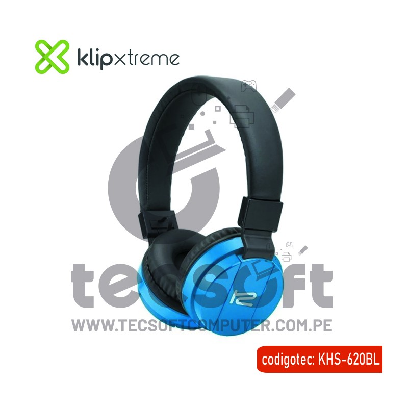 Audifonos Bluetooth Klip Xtreme Fury Khs-620Bl Azul